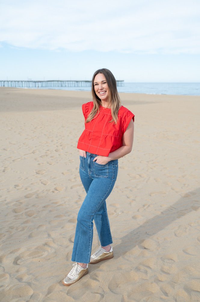 Stephanie Top- Polish Boutique
