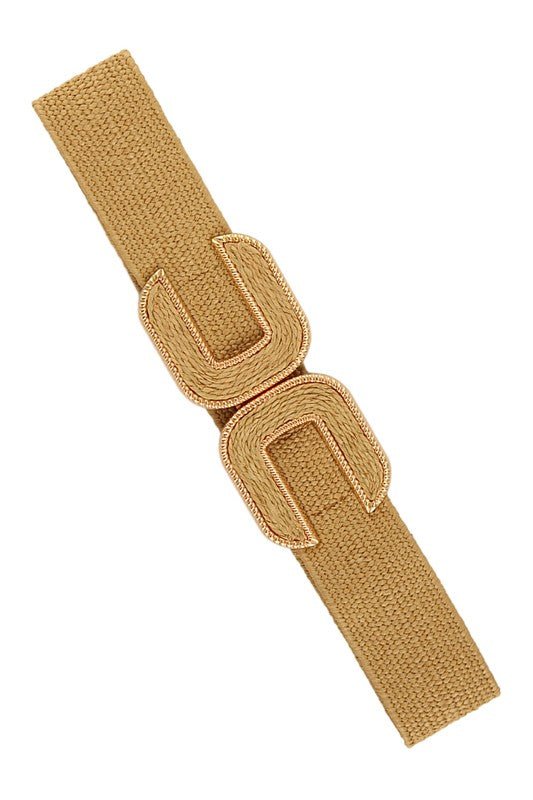 Polish Boutique U-Buckle Belt- Polish Boutique